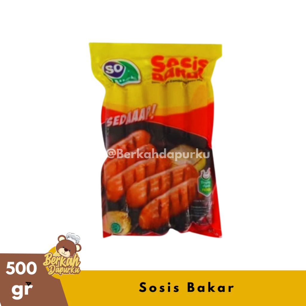 Jual So Nice Sosis Bakar Isi 10 500g So Nice By So Good Distributor ...