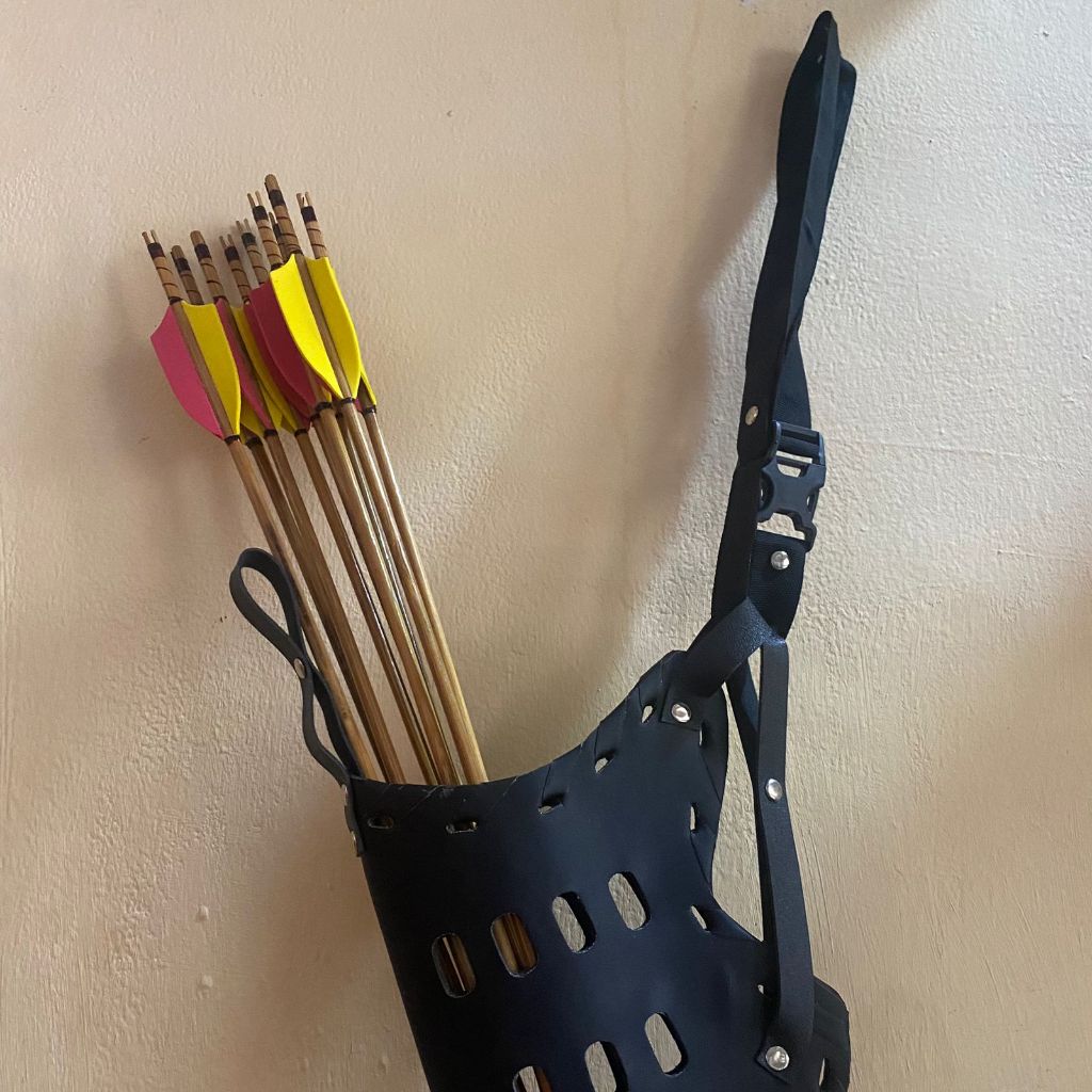 Jual QUIVER KULIT TAS PANAHAN KULIT TAS SELEMPANG KULIT PREMIUM UNTUK ...