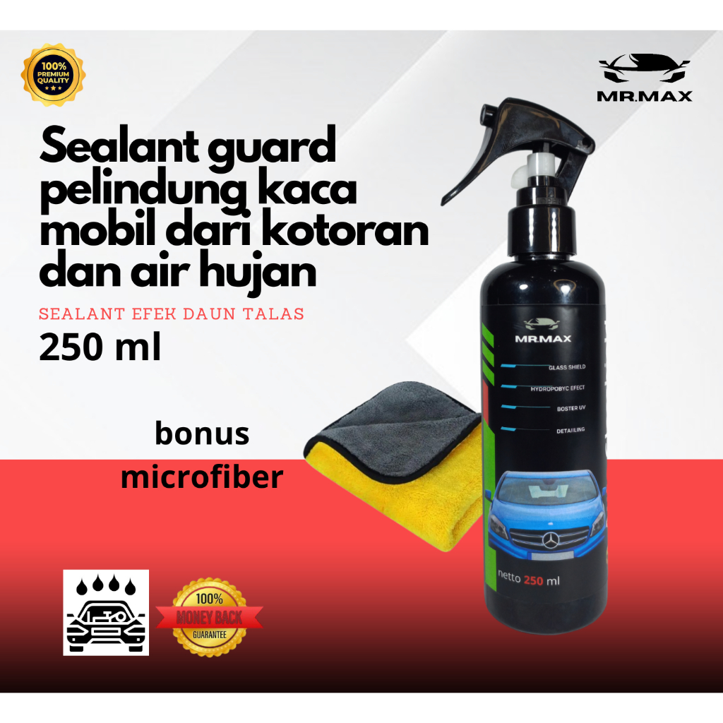 Jual CAIRAN SEALANT GUARD PELINDUNG KACA MOBIL EFEK DAUN TALAS KACA ...