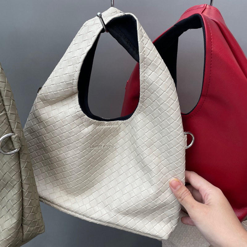 Jual Wear Limited - Limited Studio Bag - Tartan Micro Cream | Shopee ...