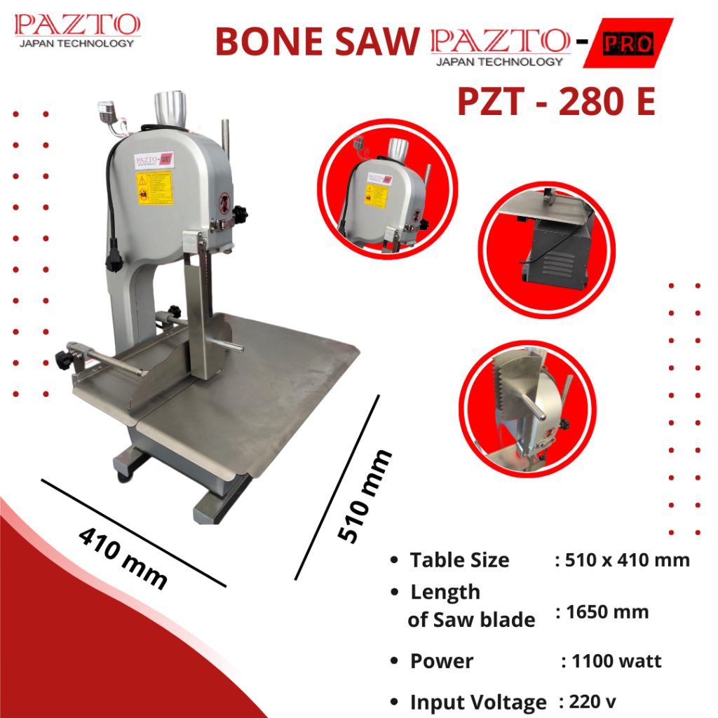 Jual BONE SAW MTX-J280C BONESAW PEMOTONG TULANG DAN POTONG DAGING BEKU ...
