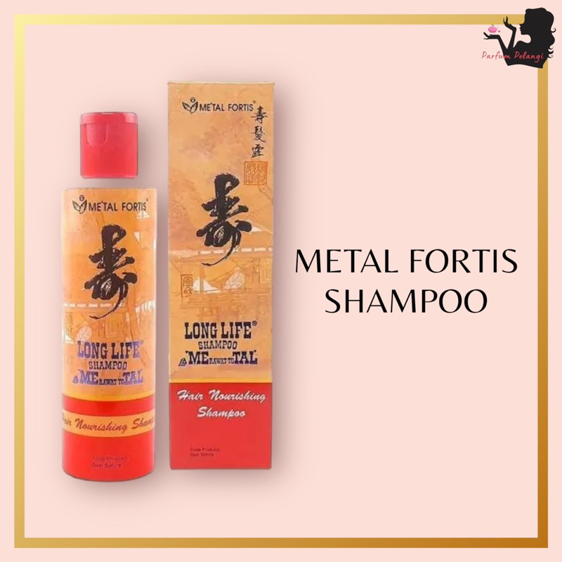 Jual METAL FORTIS Shampo Metal Hair Nourishing Long Life Shampoo ...