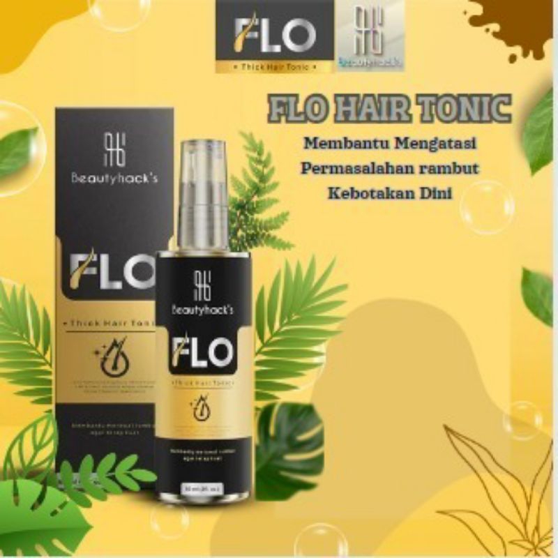 Jual PENUMBUH RAMBUT RONTOK DAN KEBOTAKAN DINI FLO HAIR TONIC Original ...