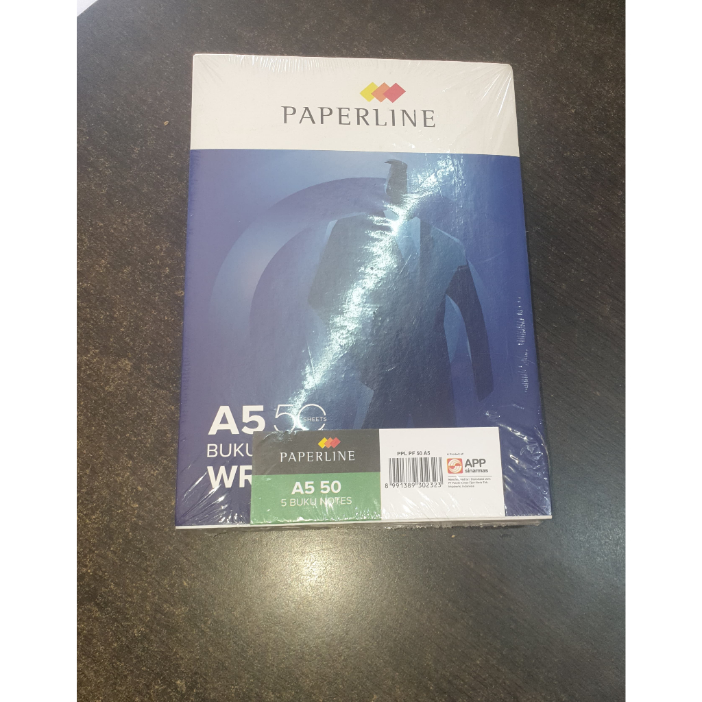 Jual Buku Block Note Garis Paperline / Notepad ukuran A5 - PPL ...