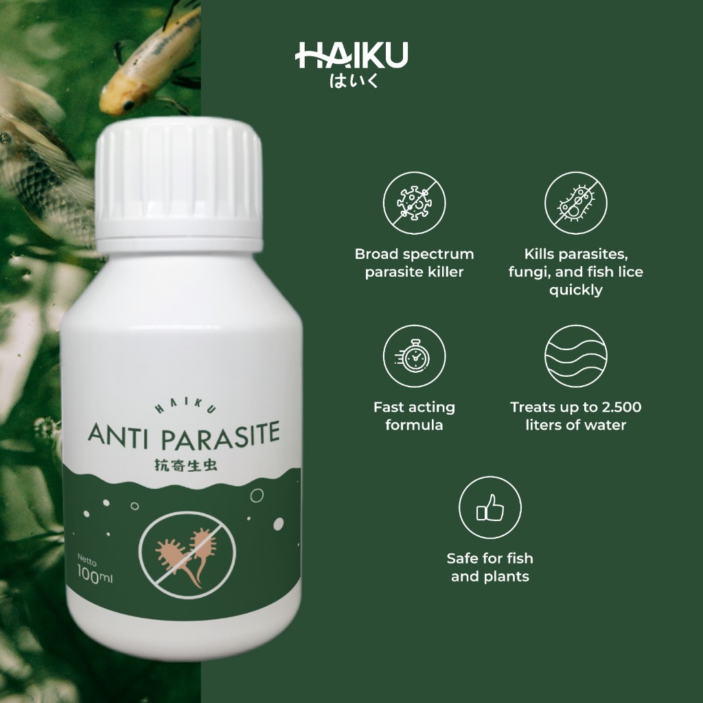 Jual Haiku Anti Parasite - Obat Anti Jamur Kutu dan Parasit Ikan Hias ...