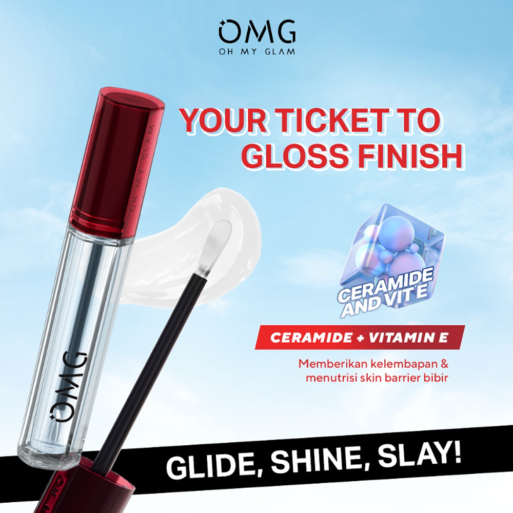 Jual OMG LIP VINYL | OMG Gloss Lip Finish | Lip Gloss OMG Oh My Glam ...