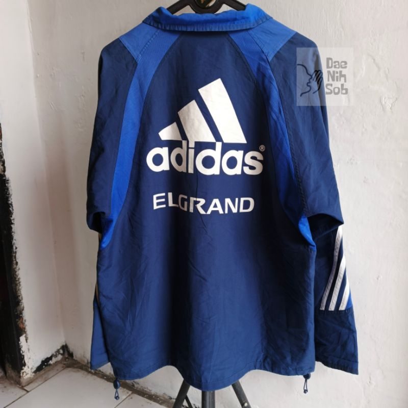 Jual Tracktop adidas balok big logo back hit jaket windbreaker jacket ...