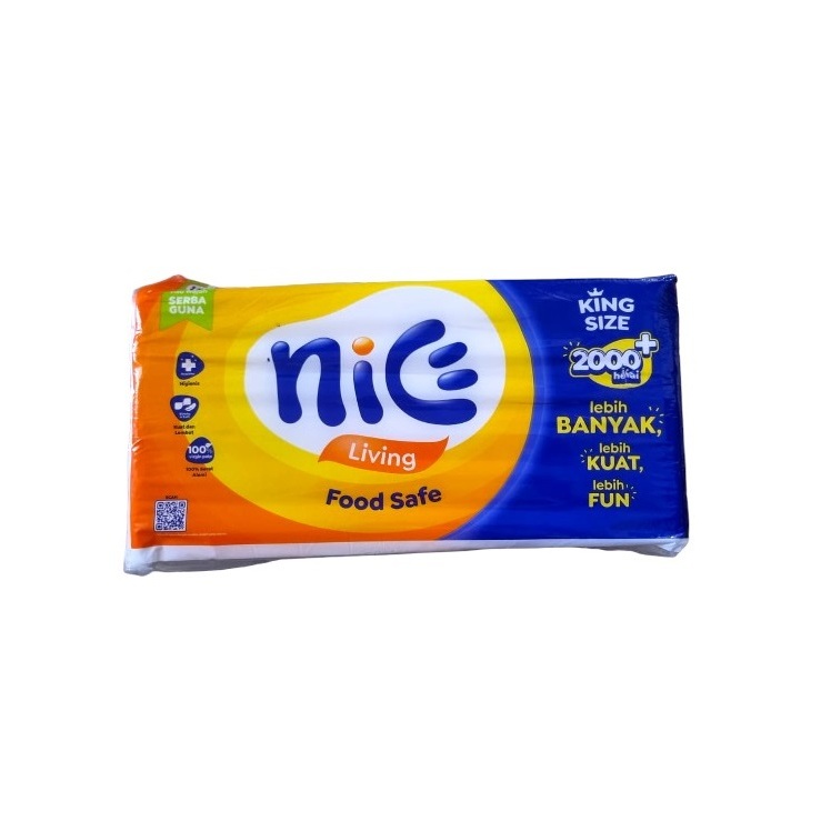 Jual Tissue Tissu Facial Nice Soft Pack Kiloan 1kg 1000 Gram 1000Gram ...