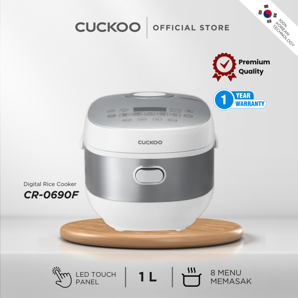 Jual CUCKOO Digital Rice Cooker 1 L CR-0690F Magic Com Penanak Nasi ...
