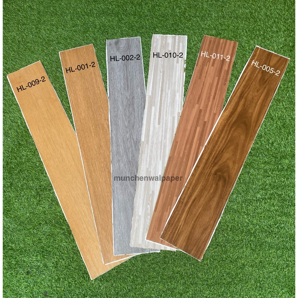 Jual HOT !! Lantai VINYL STICKER ( Tebal 2mm , 91,4cm X 15,24cm )Lantai ...