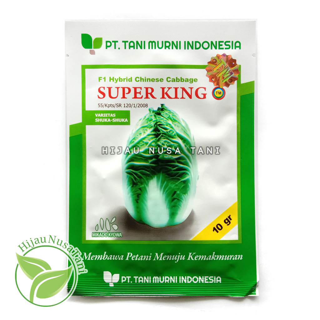 Jual Benih Sawi Putih TM SUPER KING 10 gram TANI MURNI - Kemasan Pabrik ...