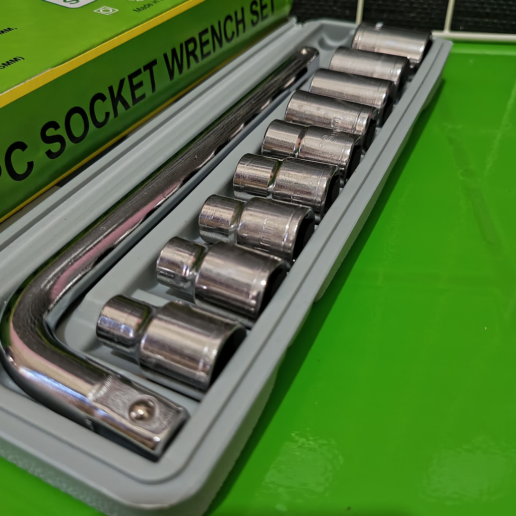 Jual Promo Kunci Sok Shock 10 pcs 8-24 mm 6pt 1/2 inci Victory / Tersedia Juga Sok Tekiro ...