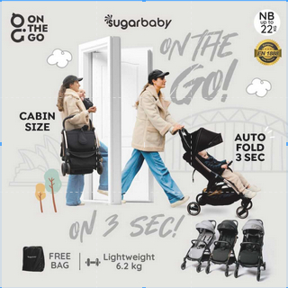 Jual Sugarbaby stroller on the go easy fold kereta dorong bayi mudah ...