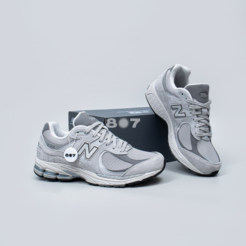 Jual New Balance 2002R Grey White | Shopee Indonesia