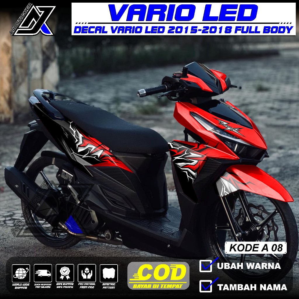 Jual Decal VARIO 150 old Full Body - Sticker Decal Vario 125/150 LED ...