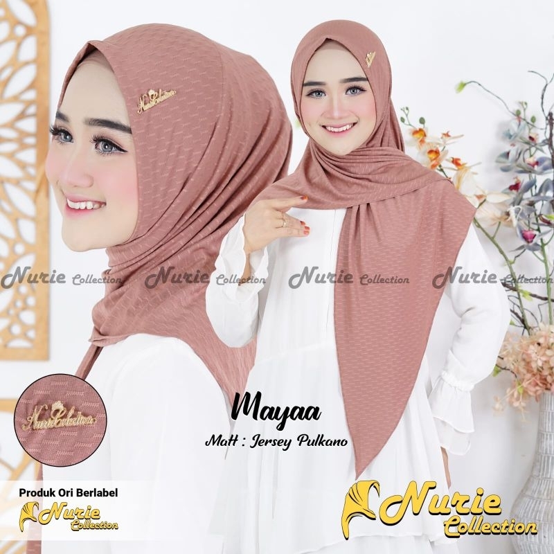 Jual JILBAB SEGITIGA INSTAN/JILBAB INSTAN ORI NURIE MAYAA | Shopee ...