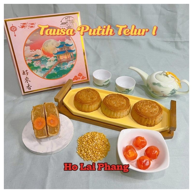 Jual Tausa Putih Telor 1 Ho Lai Phang Traditional Mooncake | Shopee ...