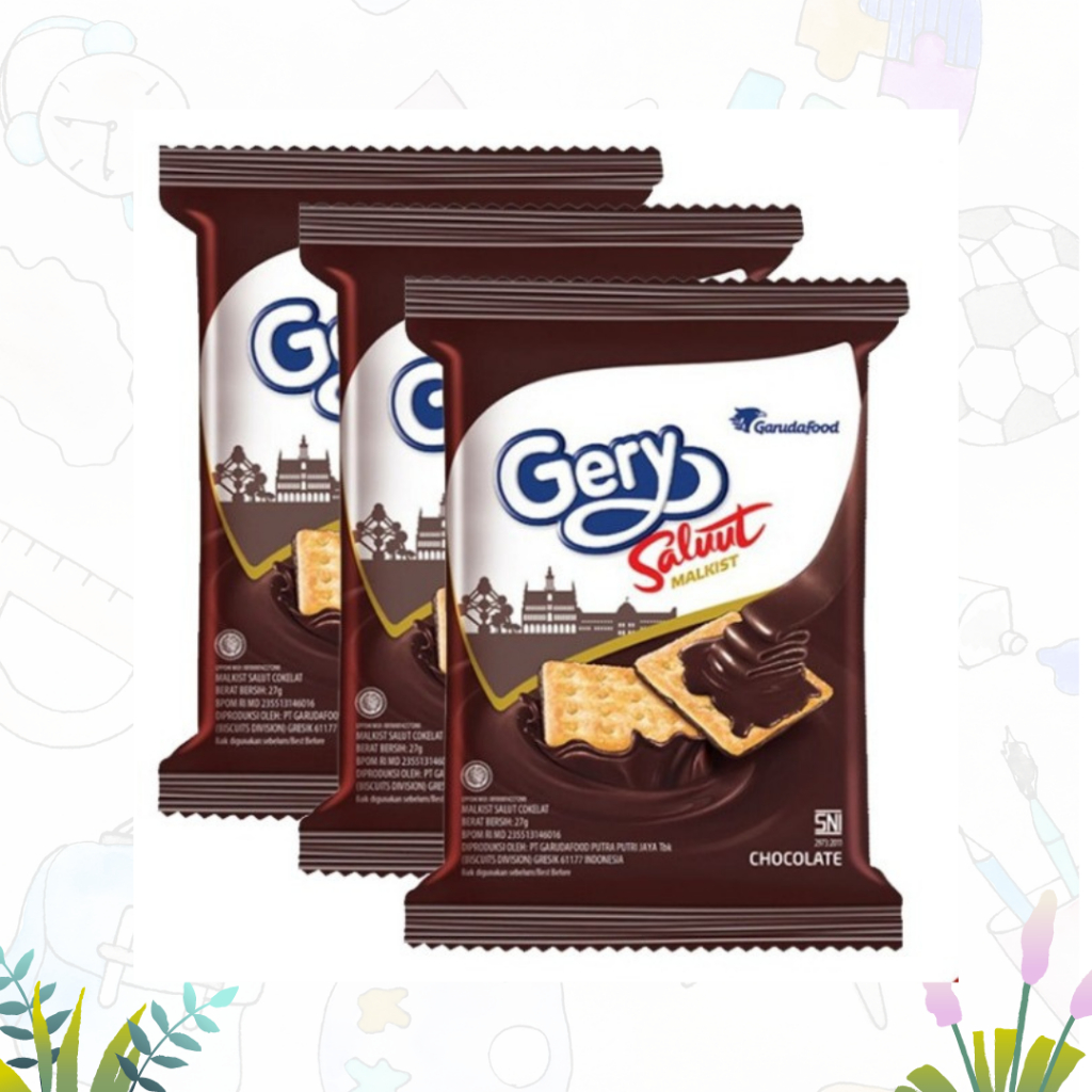 Jual Gery Saluut Malkist Coklat 10x18gr (RENCENG) | Shopee Indonesia