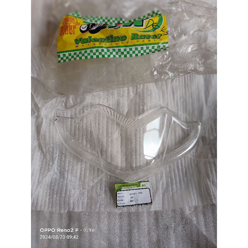 Jual kaca mika lampu reflektor depan Revo absolute Repo 110cc | Shopee ...