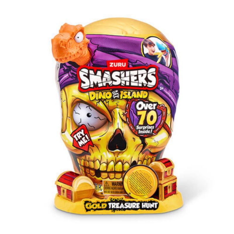 Jual Zuru smashers dino island treasure hunt set series 5 original ...