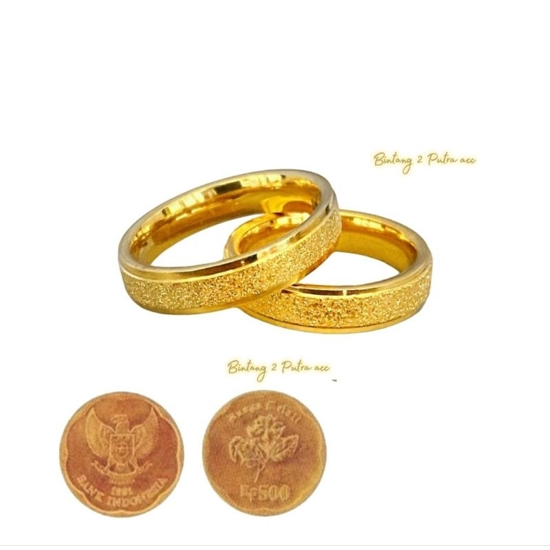 Jual Viral Cincin Terbuat dari bahan Koin Logam 1991-1992 Lapis EMAS ...