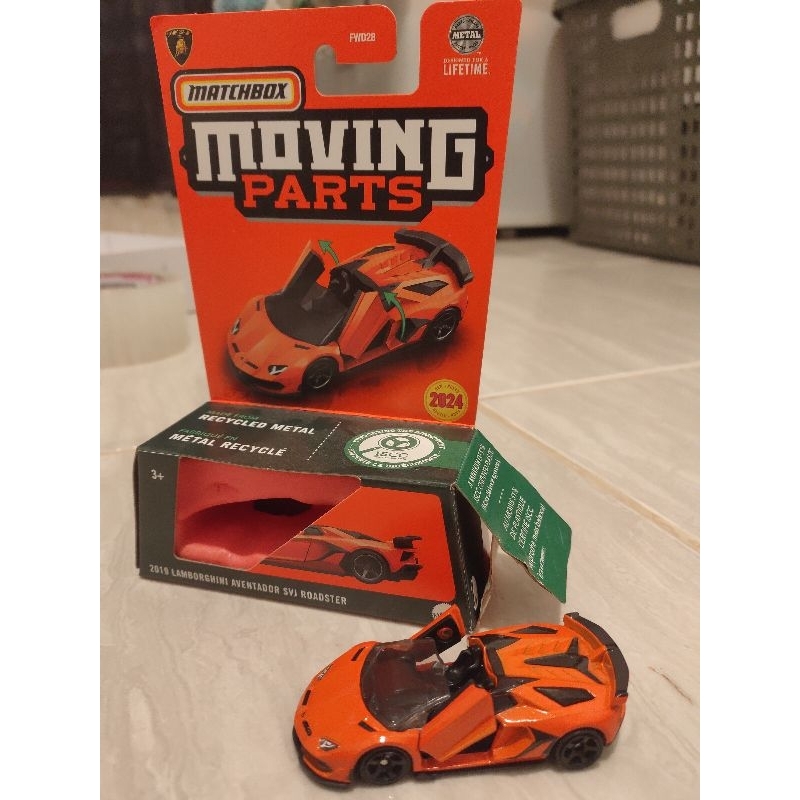 Jual MATCHBOX moving parts LAMBORGHINI AVENTADOR SVJ ROADSTER 2024 ...
