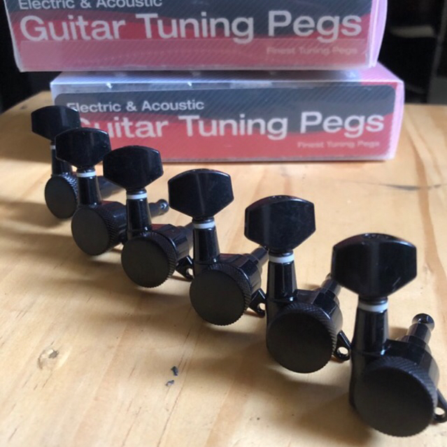 Jual Dryer Guitar (Tuning Pegs) Electric Locking Black 6L | Shopee ...