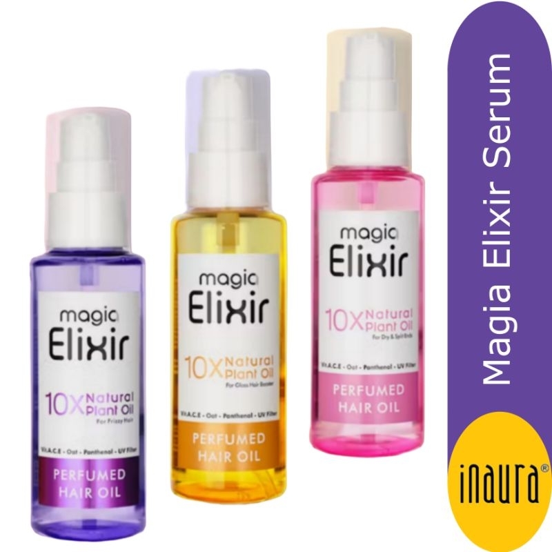 Jual INAURA Magia ELIXIR Hair Serum Vitamin Rambut 100ml | Shopee Indonesia