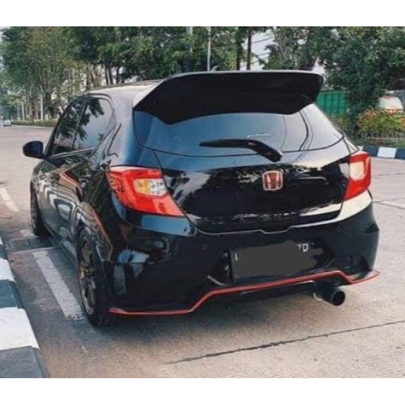 Jual spoiler spoon honda all new brio baru 2018 - 2024 | Shopee Indonesia