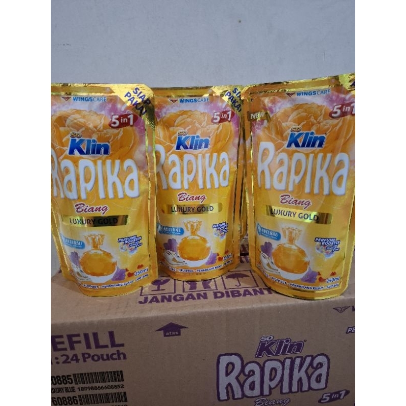 Jual Rapika Luxury Gold 250 ml | Shopee Indonesia