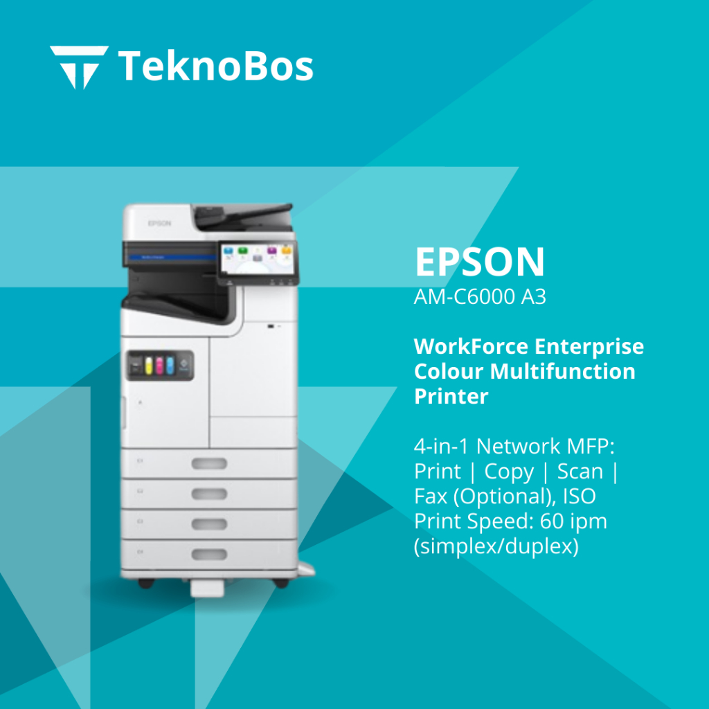 Jual Epson WorkForce Enterprise AM-C6000 A3 Colour Multifunction Printer | Shopee Indonesia