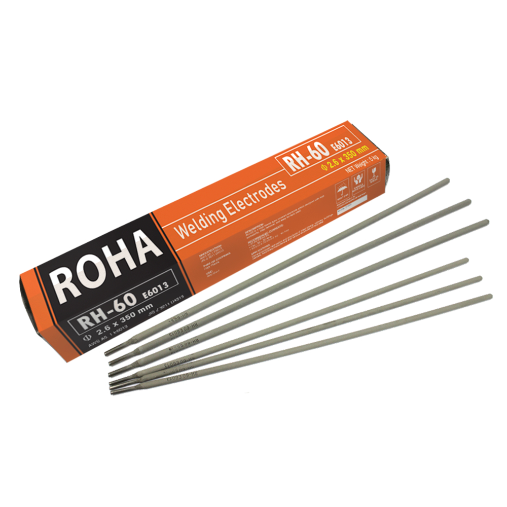 Jual ROHA KAWAT LAS | MILD STEEL E6013 (RH-60) AWS A5.1 E6013 & JIS Z 3211 D4313 | 5KG | Shopee ...