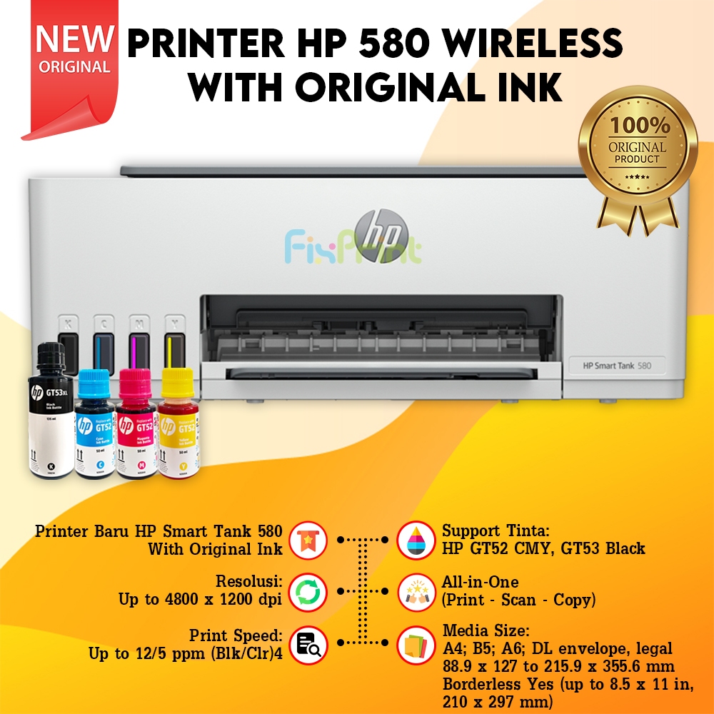 Jual Printer Ink Tank InkTank HP 115 315 415 419 Smart Tank SmartTank ...