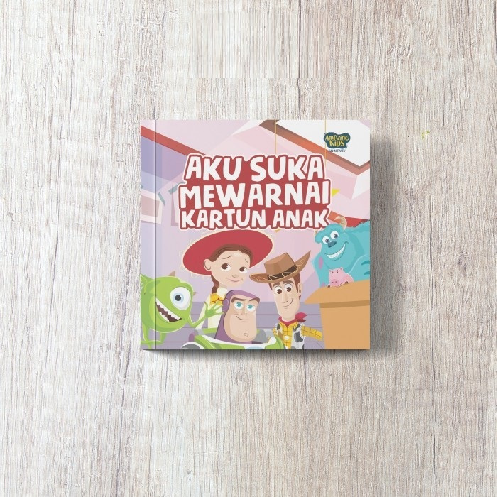 Jual Aku Suka Mewarnai Kartun Anak | Shopee Indonesia