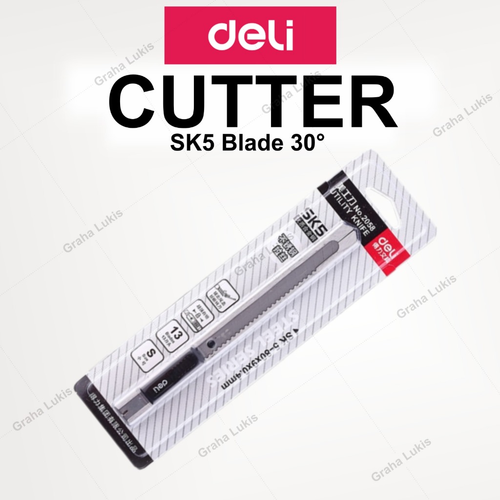 Jual Deli Cutter SK5 Blade 30° (derajat) | Shopee Indonesia