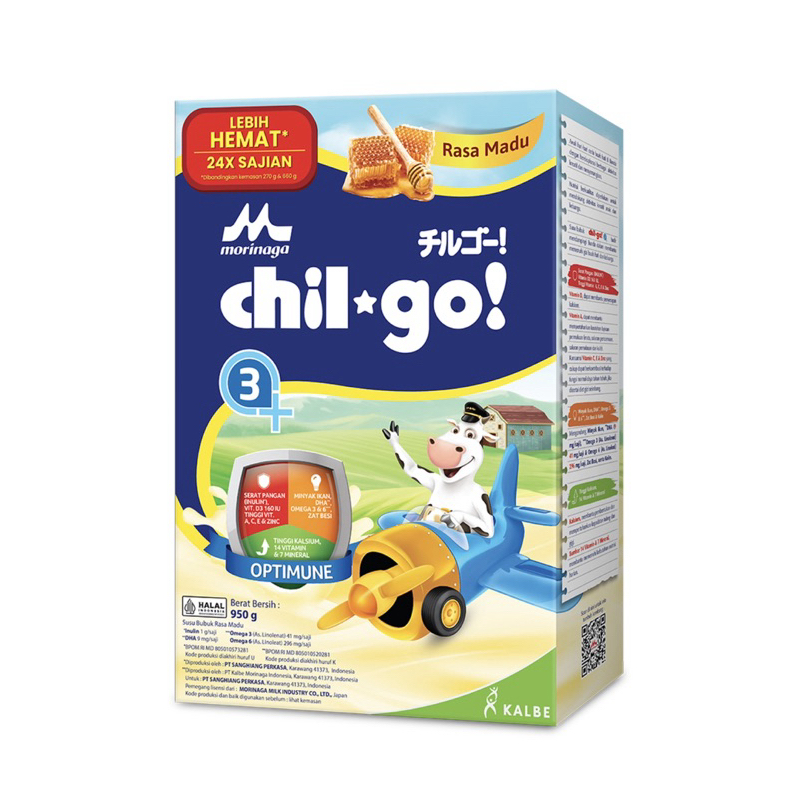 Jual Morinaga chil-go chilgo 1+ 3+ Susu Bubuk Pertumbuhan Anak vanilla ...