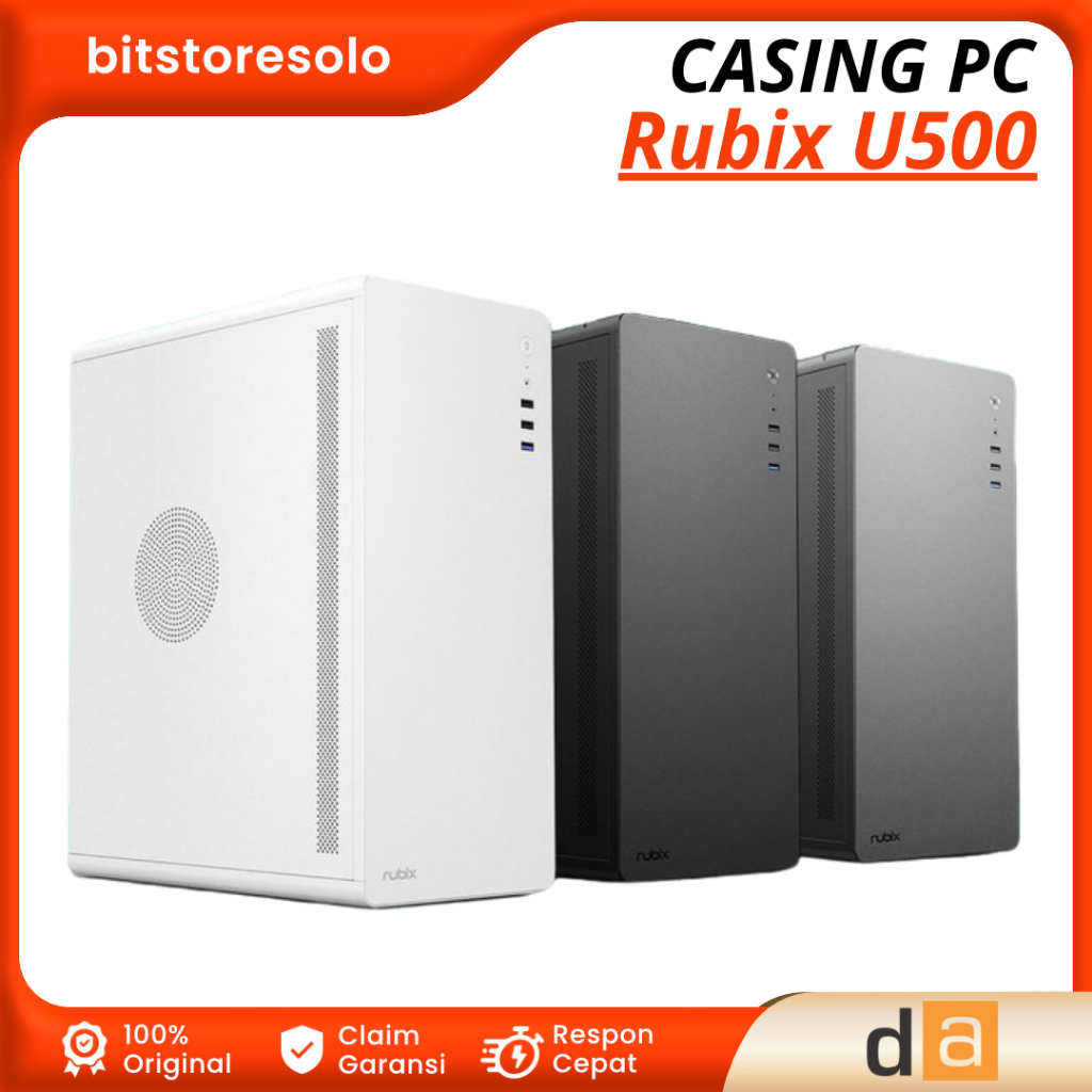 Jual Casing PC Digital Alliance Rubix U500 Desain Futuristik dengan Fitur Unggulan | Shopee ...