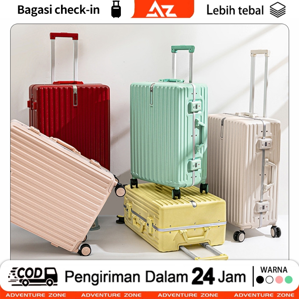 Jual Koper Cabin 20/24 Inch Aluminium Frame TSA Lock Anti Pecah ...