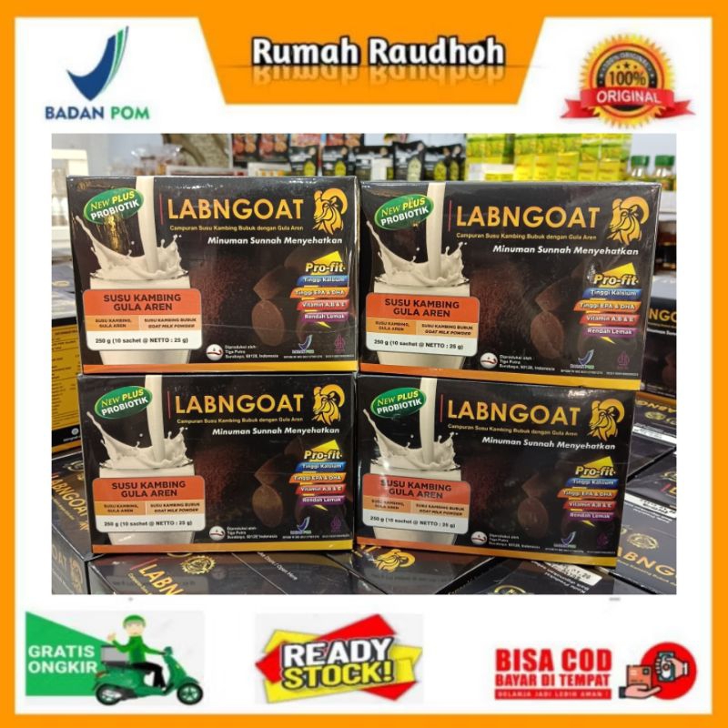 Jual LABN GOAT 1 BOX (10 SACHET) - SUSU KAMBING ETAWA PLUS GULA AREN ...