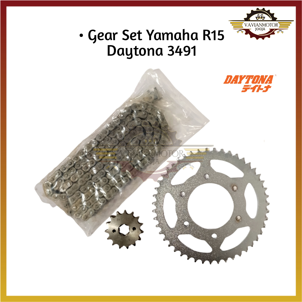 Jual Gir Gear Set Gearset SSS R15 & Xabre Gir Gear Set Gear Set RO R15 & Xabre Merk Daytona 3493 ...