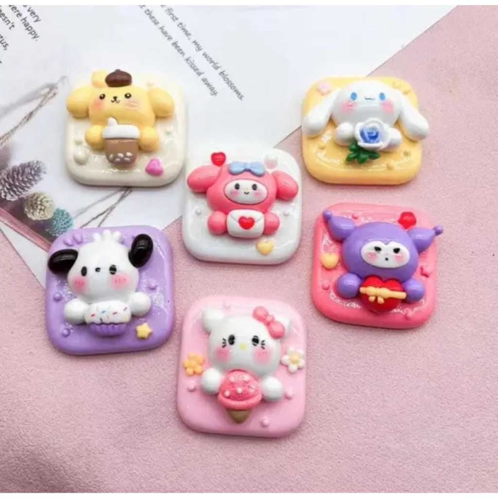 Jual Sanrio Griptok Resin Popsocket Cermin New Sanrio Melody Pompurin ...