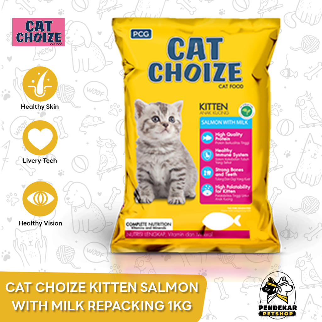 Jual Cat Food Cat Choize Kitten 1 KG | Shopee Indonesia