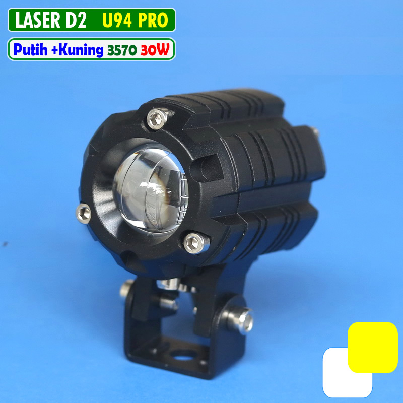 Jual Lampu Tembak Led Laser D2 U94 Pro Foglamp Hi Low 3570 30W Driver ...