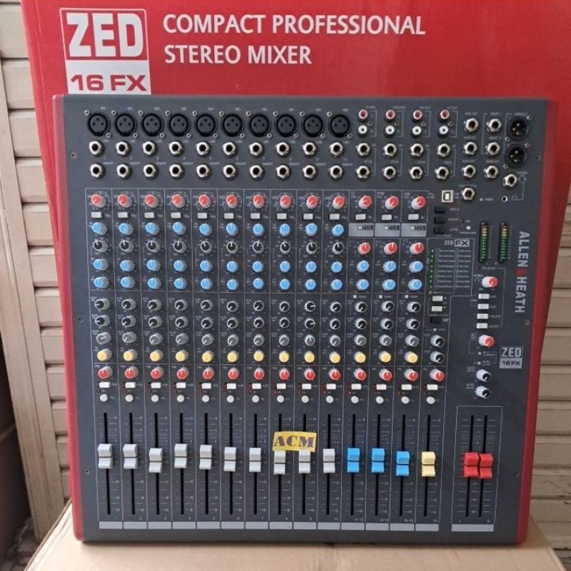 Jual MIXER AUDIO ALLEN&HEATH ZED16FX MIXER AUDIO 16 CHANNEL ZED 16FX ZED 16 FX | Shopee Indonesia