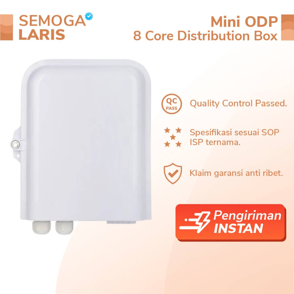 Jual Distribution Box 8 Core ODP Lengkap Splitter - ODP Tiang 8 Core ...