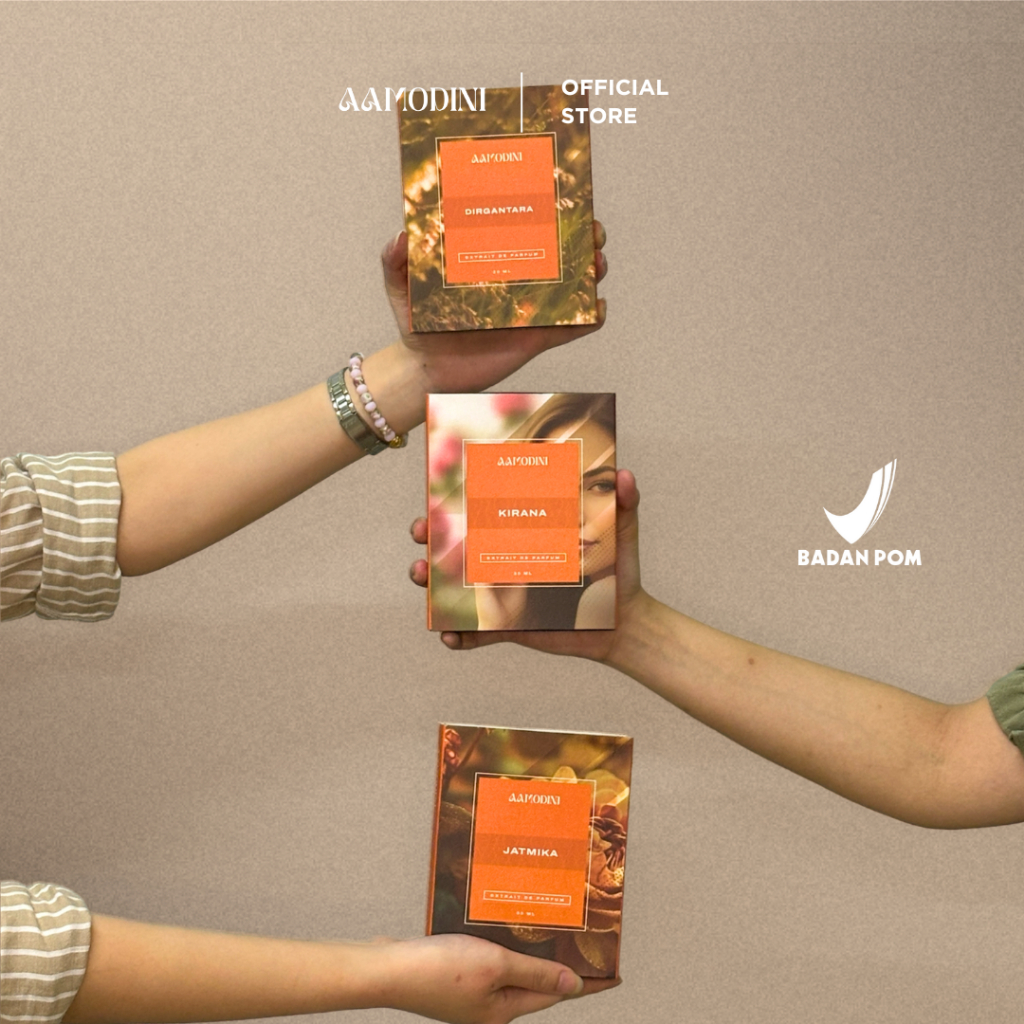 Jual AAMODINI - Paket Bundling Parfum 3 Varian Unisex Extrait De Parfum ...