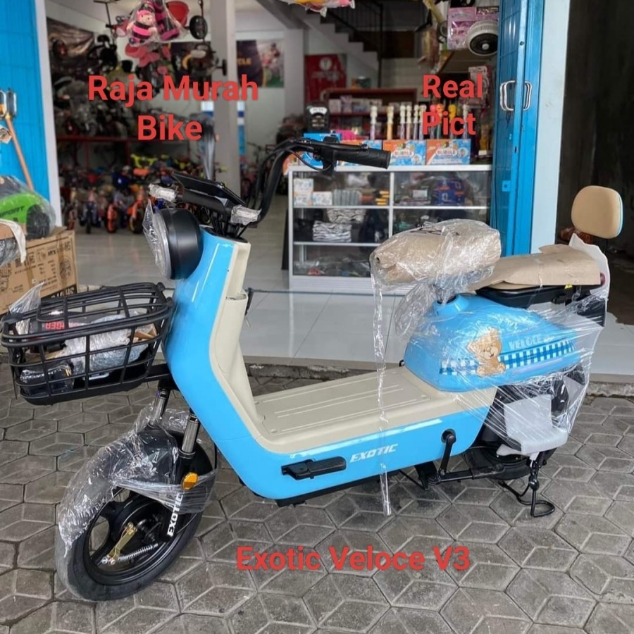 Jual Sepeda Listrik Exotic Veloce V3 Bergaransi Sepeda Listrik Veloce ...