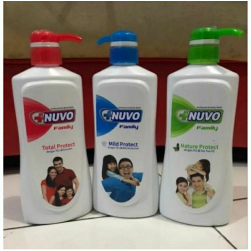 Jual NUVO BODY WASH SABUN MANDI CAIR BOTOL 550ML | Shopee Indonesia