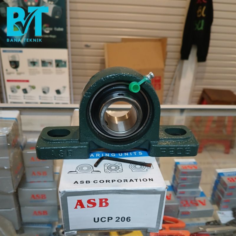 Jual Bearing UCP 206 ASB Pillow Block Diameter AS 30 mm | Shopee Indonesia