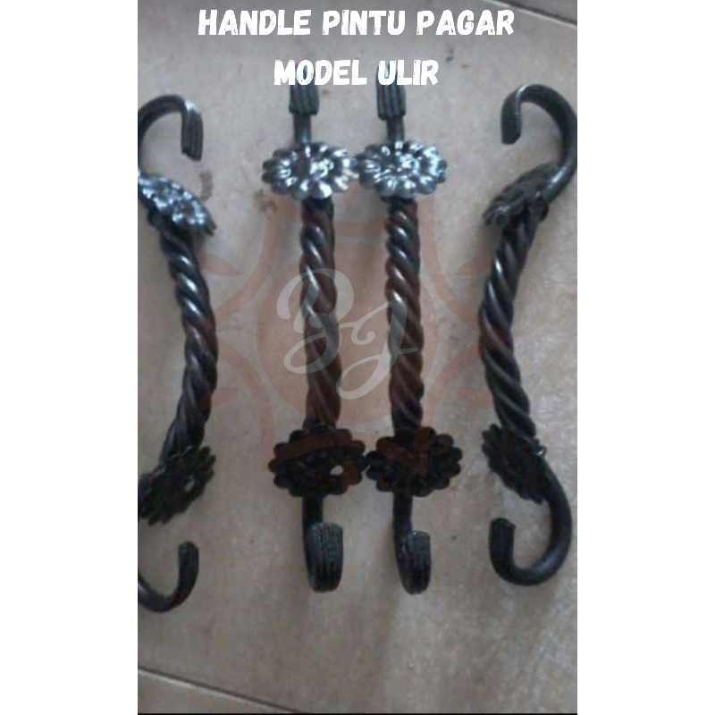 Jual Handle Ulir // Handle Pintu Besi // Ornamen Pintu Besi | Shopee ...